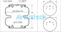 China 146MM O.D. Convoluted Air Spring W01-358-7025 by Firestone for Reduce Vibration for sale