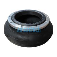 China 1H280126 AIRSUSTECH Flange Connection Rubber Air Spring with 10 PCS M10 Bolts for sale