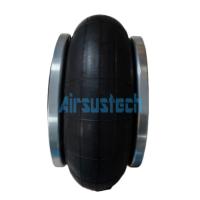China 1H280126 AIRSUSTECH Flange Connection Rubber Air Spring with 10 PCS M10 Bolts for sale