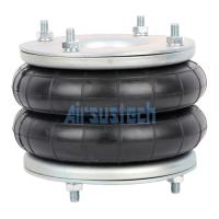 China FIRESTONE W01-R58-4055 Rubena 8''x2 Suspension Air Spring Assembly 4XM10 Bolts for sale