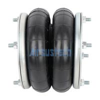 China FIRESTONE W01-R58-4055 Rubena 8''x2 Suspension Air Spring Assembly 4XM10 Bolts for sale