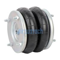 China FIRESTONE W01-R58-4055 Rubena 8''x2 Suspension Air Spring Assembly 4XM10 Bolts for sale