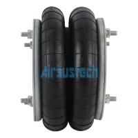 China Buy AIRSUSTECH 2B10X2T Air Spring Refer Firestone W01-R58-4058 with 4-M10 Studs for sale