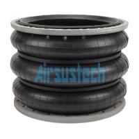 China 3H400316 Industrial Air Spring AIRSUSTECH Flange Air Bellows with 20 PCS M10 Holes for sale