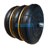 China Yokohama M-90-3 Triple Convoluted Rubber Air Spring MB-90-3 with 110MM Diameter for sale