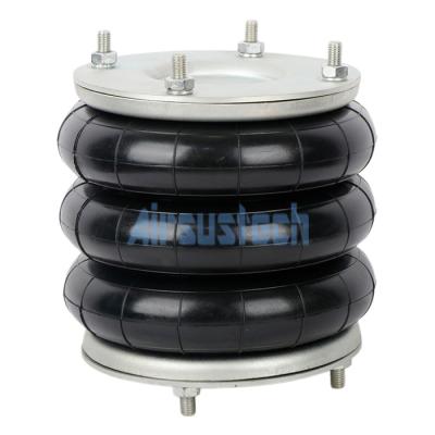 China 6X3 Triple Convoluted Air Suspension Norgren M/31063 Air Spring with 4PCS M10 for sale