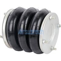 China 6X3 Triple Convoluted Air Suspension Norgren M/31063 Air Spring with 4PCS M10 for sale