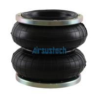 China Steel Flange Ring 2H230214 AIRSUSTECH Double Convolution Air Spring ø150 MM for sale