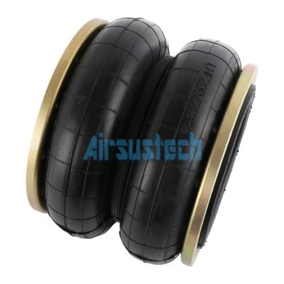 China LHF200/212-2 Rubber Shock Absorber Airbag ø200 MM Double Convoluted Air Spring for sale