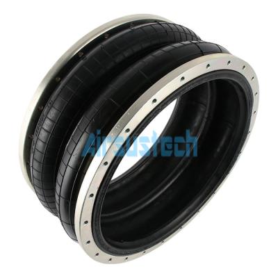 China Firestone Style 29 W01-M58-7532 Double Convoluted Air Spring Assembly 24-M10 Bolts for sale