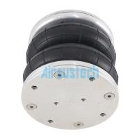 China Oria 6''X2 Air Spring Actuator Aluminum Plate Dunlop A313300201 Pneumatic Air Bellow for sale