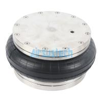 China 300MM Diameter 12X1 Industrial Air Spring PT1/4'' Air Inlet Pneumatic Air Bellows for sale