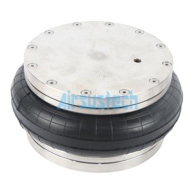 China 300MM Diameter 12X1 Industrial Air Spring PT1/4'' Air Inlet Pneumatic Air Bellows for sale