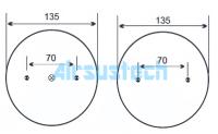 China Goodyear Enidine Air Spring Imperial Size 1B8-550 579913530 Pneumatic Air Bellows for sale