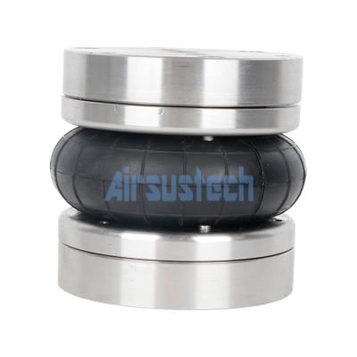China Dunlop Pneuride 2 3/4''X1 Industrial Air Spring Assembly with 4 Screws Dunlop SP2906 for sale