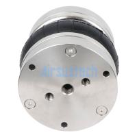 China Dunlop Pneuride 2 3/4''X1 Industrial Air Spring Assembly with 4 Screws Dunlop SP2906 for sale