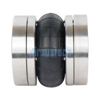 China Dunlop Pneuride 2 3/4''X1 Industrial Air Spring Assembly with 4 Screws Dunlop SP2906 for sale