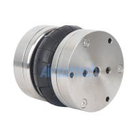 China Contitech FS 22-3 DI Single Convoluted Air Bag AIRSUSTECH GF 40/60-1 G1/4 Air Inlet for sale