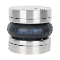China Contitech FS 22-3 DI Single Convoluted Air Bag AIRSUSTECH GF 40/60-1 G1/4 Air Inlet for sale