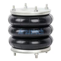 China Pneumatic Air Bellows 6''X3 Triple-Convolution Design with G1/2 Air Connection for Industrial Applications for sale