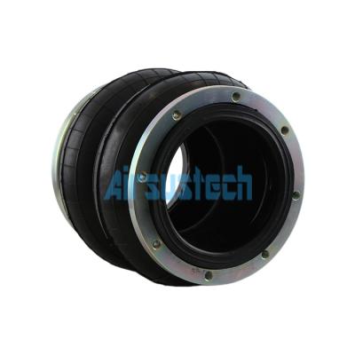 China Through Dia. ø150MM Flange Connection Double Convoluted Air Spring 2H230214 for sale