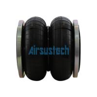 China Through Dia. ø150MM Flange Connection Double Convoluted Air Spring 2H230214 for sale