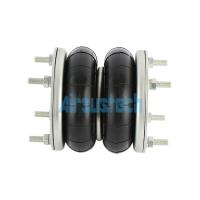 China 6''X2 ø150 Parker 9109001 Double Convoluted Pneumatic Air Bellow 120MM Stroke for sale