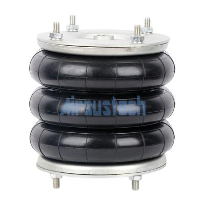 China Full Stroke 225MM Triple Convoluted Oria 8''X3 Norgren M/31083 Rubber Air Spring for sale