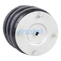 China Full Stroke 225MM Triple Convoluted Oria 8''X3 Norgren M/31083 Rubber Air Spring for sale