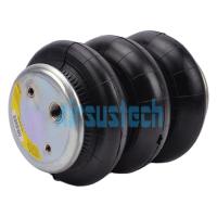 China 8.24KN Max. Loading Triple Convoluted Air Spring 3B10X7 with 2PC 3/8-16UNC Screws for sale