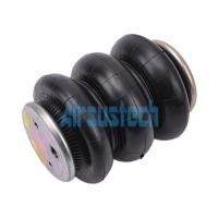 China 8.24KN Max. Loading Triple Convoluted Air Spring 3B10X7 with 2PC 3/8-16UNC Screws for sale