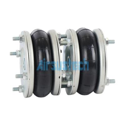 China Dunlop Springride SP1536 Steel Plate Rubber Air Bag 6''X1 Suspension Air Spring for sale