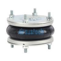 China Dunlop Springride SP1536 Steel Plate Rubber Air Bag 6''X1 Suspension Air Spring for sale
