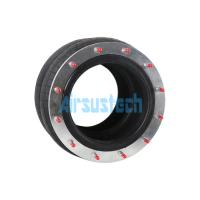 China 21 BR 89457 F2 Connection Double Convoluted Rubber Air Spring 12XM8 Bolts AIRSUSTECH for sale