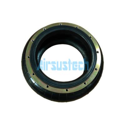 China 12X1P05 Single Convoluted Rubber Air Spring Flange Connection with ø231.8MM PCD for sale