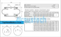 China Metric Size Contitech FS 200-10 CI Pneumatic Air Actuator with Crimped Zinc-plated for sale