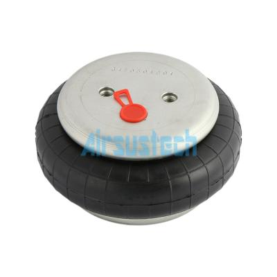 China Firestone Bellow 131 Air Bag Single Convoluted Rubber Air Spring 1/4NPTF Air Inlet for sale
