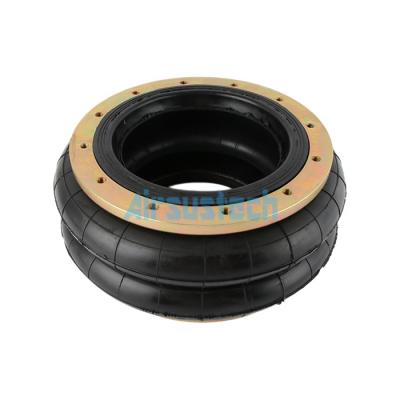 China 12'' Double Convoluted Air Spring with Flange 12X2 For Corrugated Cardboard Equipment for sale