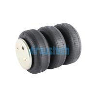 China Imperial Size Suspension Air Spring 3B20F-2P03 Triple Convoluted 1/2NPT Air Inlet for sale