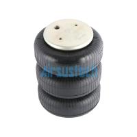 China Imperial Size Suspension Air Spring 3B20F-2P03 Triple Convoluted 1/2NPT Air Inlet for sale