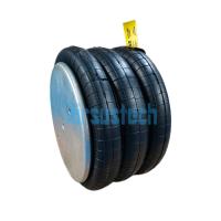 China 578933103 3B12-325 Goodyear Super Cushion Triple Convoluted Air Spring 1/4NPTF for sale