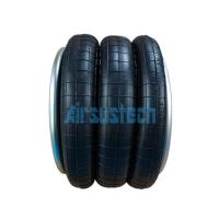 China Firestone Convoluted Air Bag W01-358-8048 with 3/8-16UNC Thread Holes Goodyear 3B12-325 for sale