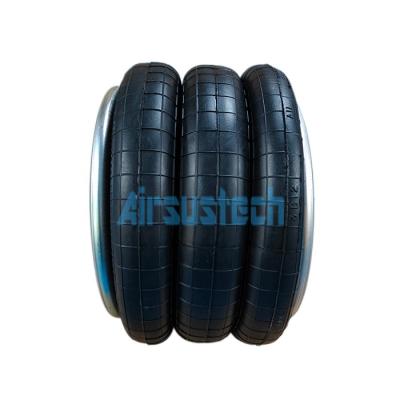 China Firestone Convoluted Air Bag W01-358-8048 with 3/8-16UNC Thread Holes Goodyear 3B12-325 for sale