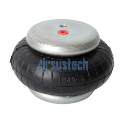 China G1/8 Suspension Air Spring 90MM Plate O.D. Continental FS 40-6 Industrial Air Bag for sale