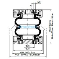 China Dunlop Pneuride 2 3/4