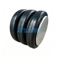 China 3B6384P01 AIRSUSTECH Triple Convoluted Pneumatic Air Spring Cross Model 325 203332 for sale