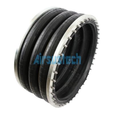 China Nominal Dia. ø400MM AIRSUSTECH 3H520312 Firestone W01-358-7324 Triple Air Spring for sale