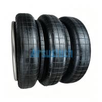 China 1/4BSP Firestone W01-M58-6136 Pneumatic Suspension Air Bag with 4pcs M8X1.25 Holes for sale