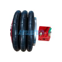 China AIRSUSTECH 3T3BDB 3 Ton Pneumatic Triple Type Air Jack with 150–400 mm Lift Height for sale