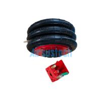 China AIRSUSTECH 3T3BDB 3 Ton Pneumatic Triple Type Air Jack with 150–400 mm Lift Height for sale